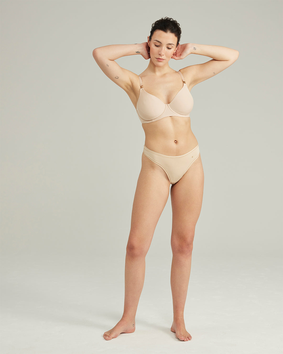 The Boss Full Cover Bra Bare 01 | Nude Wired Bra | Nudea