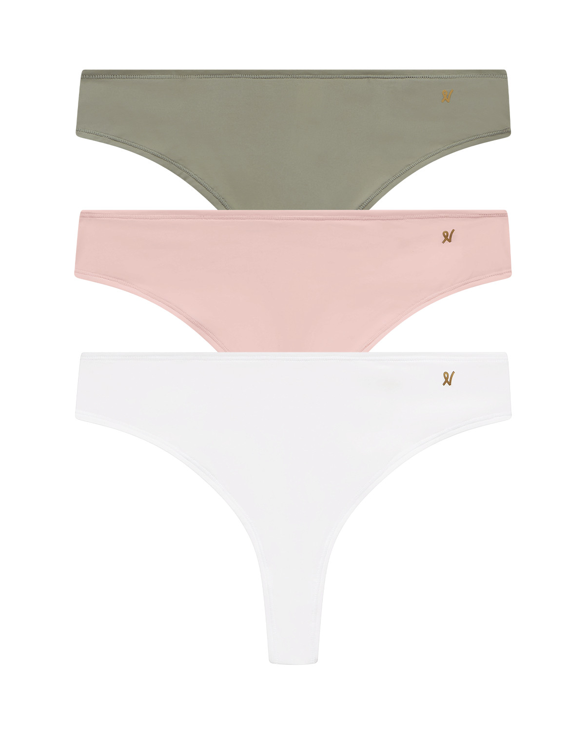 Dipped Thong Bundle | Multipack Thong | Nudea Underwear