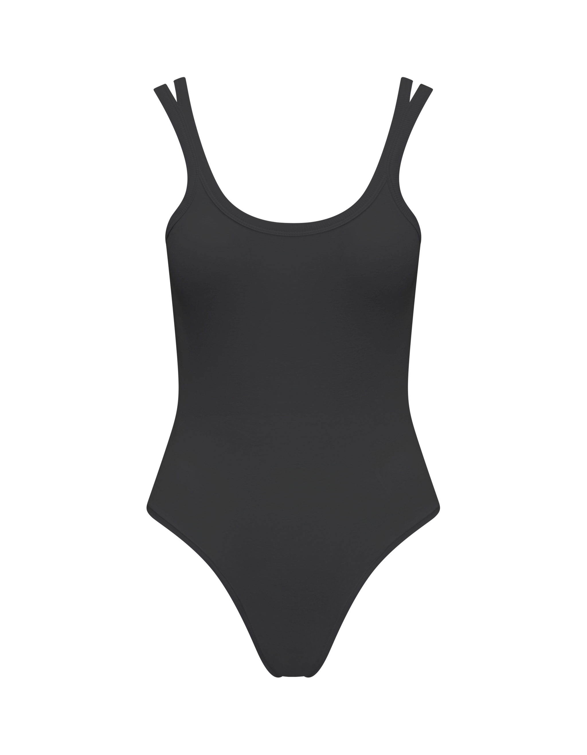 The Cotton Classic Bodysuit | Organic Cotton Body Black | Nudea