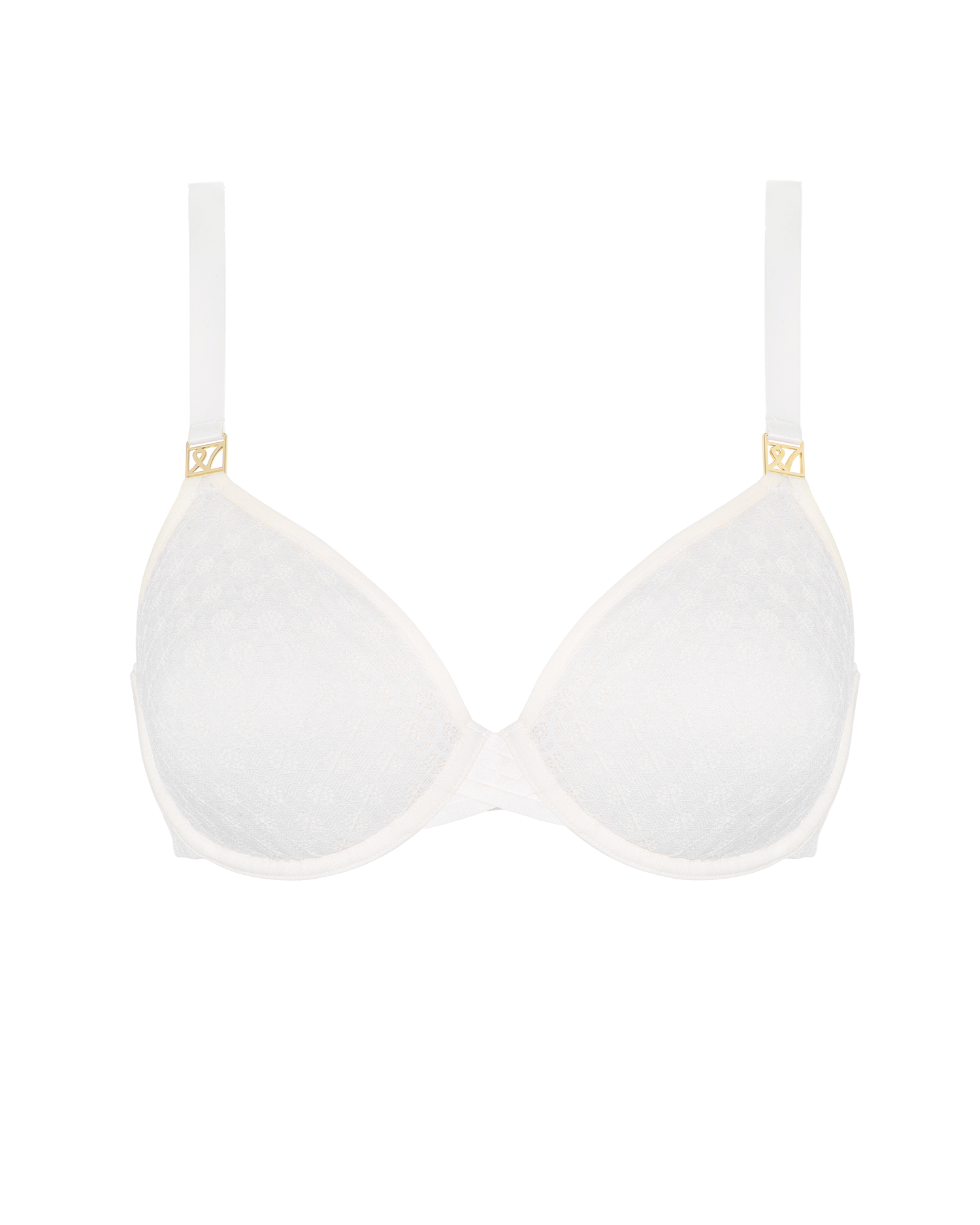 Honeycomb Semi Demi Bra | Green Balconette Bra | Lace Bra | Nudea
