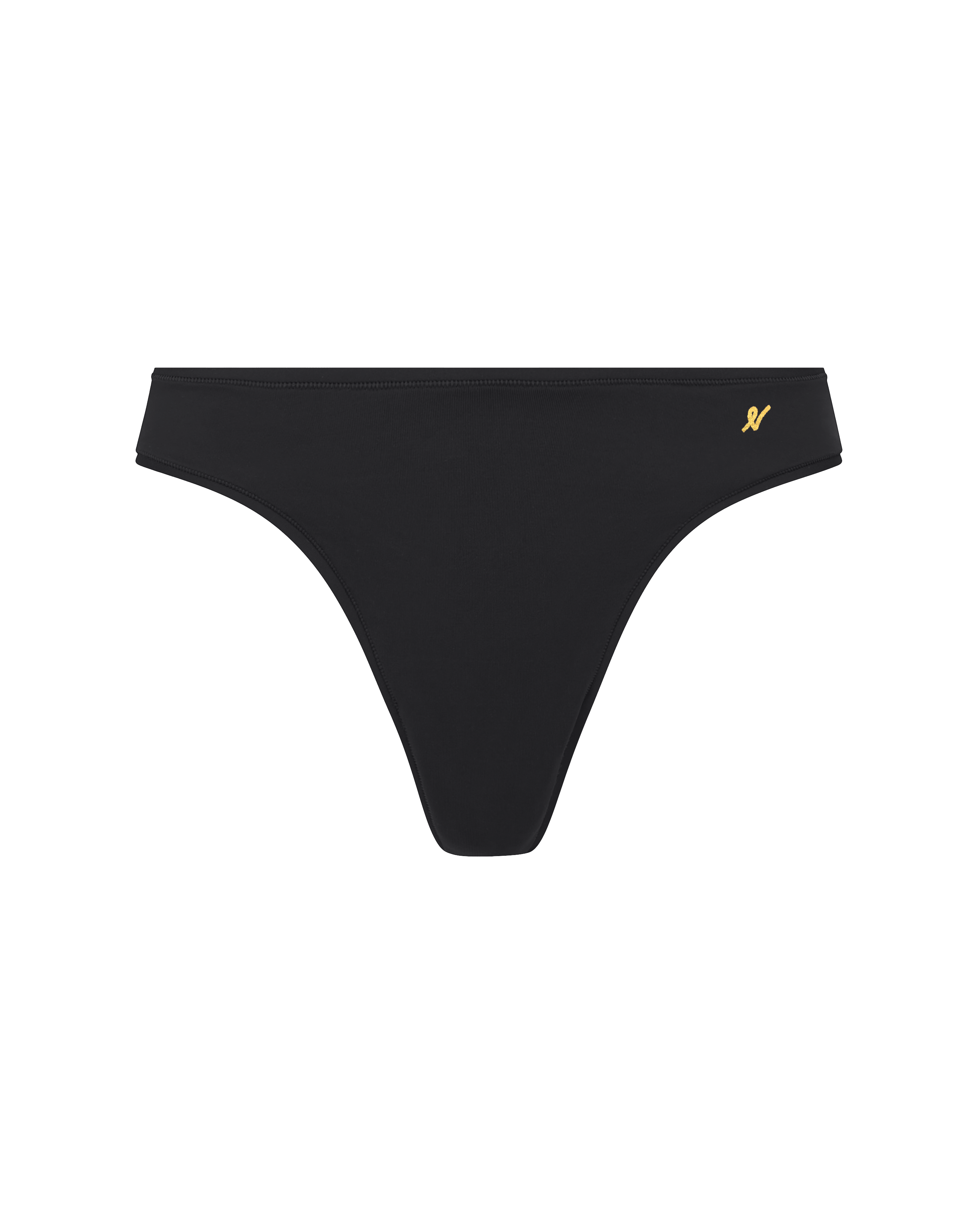 Dipped Thong Black Seamless Black Thong Nudea Underwear