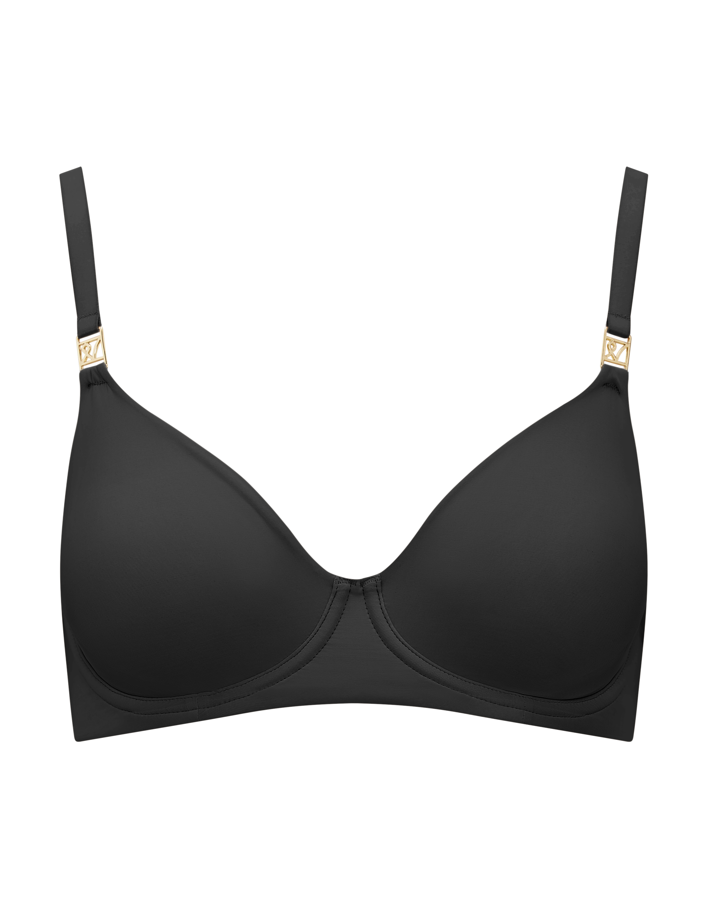 The Boss Full Cover Bra Black | Black Wired Bra | Nudea