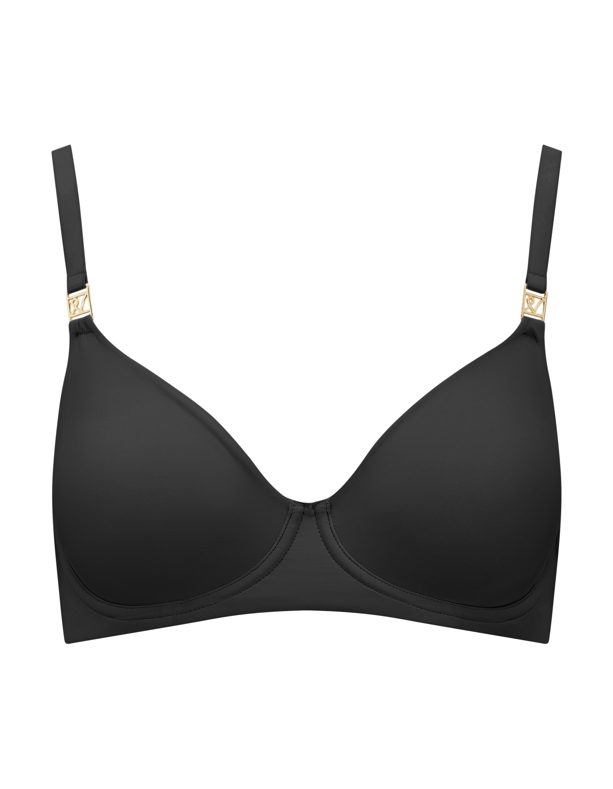 The Boss Full Cover Bra Black | Black Wired Bra | Nudea